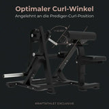 Titanium Strength Plate Loaded Bicep Curl | Elite – Kraftathlet